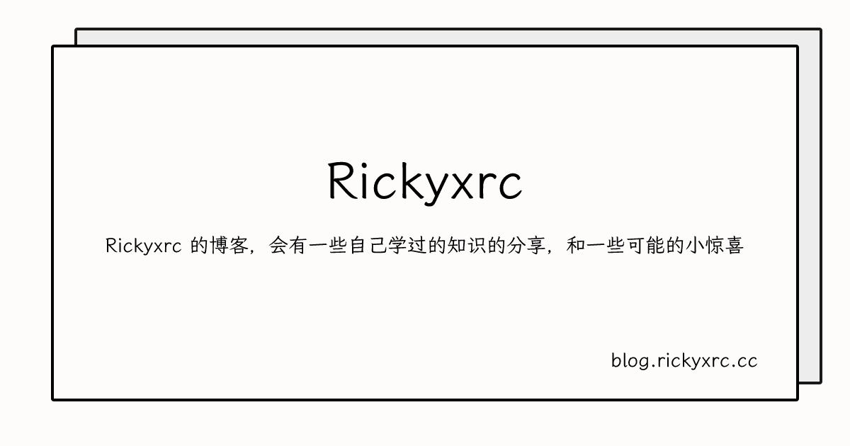 Rickyxrc